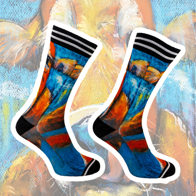 Sock My Art Cow – Sock My Feet®